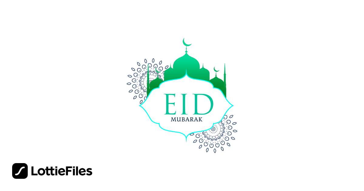 Free Modern eid mubarak animation Animation by Abdul Latif | LottieFiles
