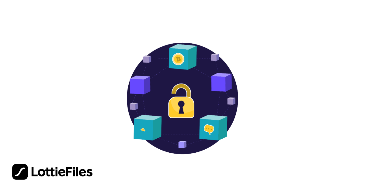 Free BlockChain Security Animation by Isa Kadriu | LottieFiles