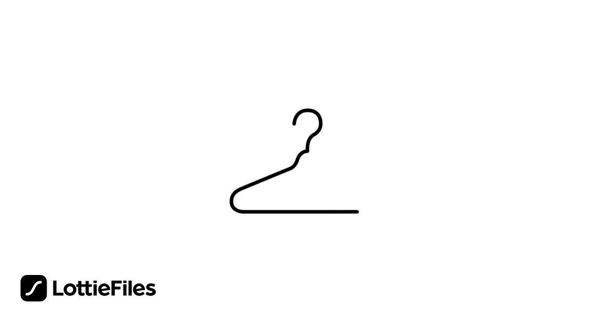 Free Clothing hanger loading Animation by Griffin | LottieFiles