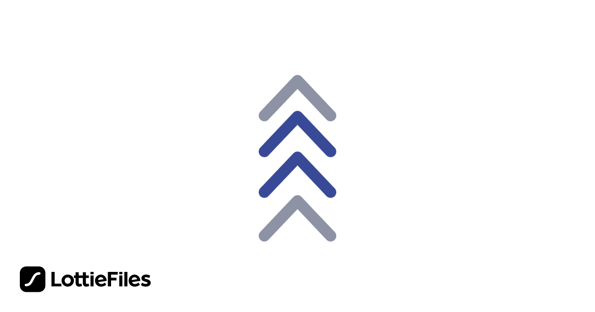 Free swipe up arrow Animation by Israr | LottieFiles