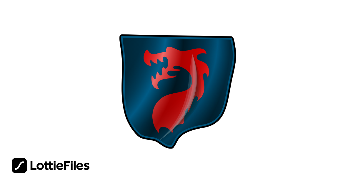Free Dragon flag Animation by Alex | LottieFiles