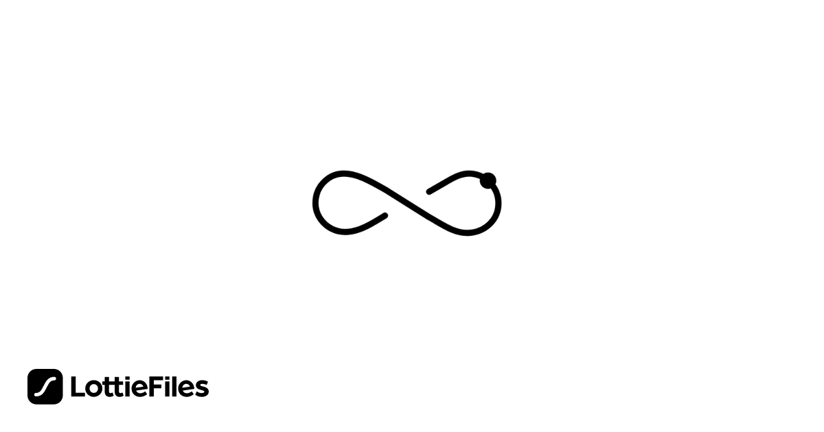Free infinity logo Animation by Asim | LottieFiles
