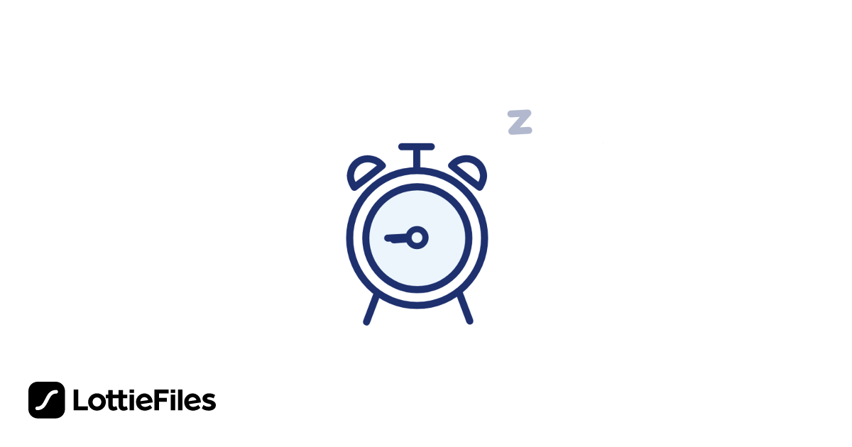 Free snooze preloader Animation by Tiffany K | LottieFiles