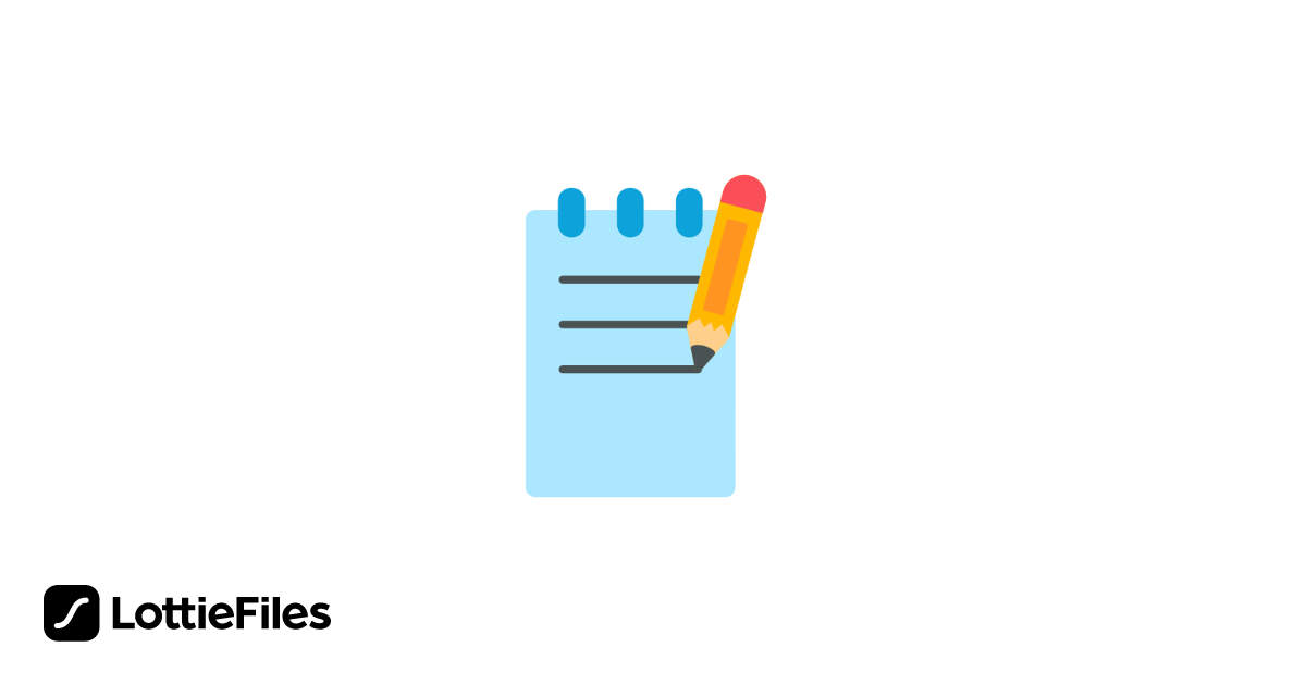 Free Writing Animation by Victor | LottieFiles