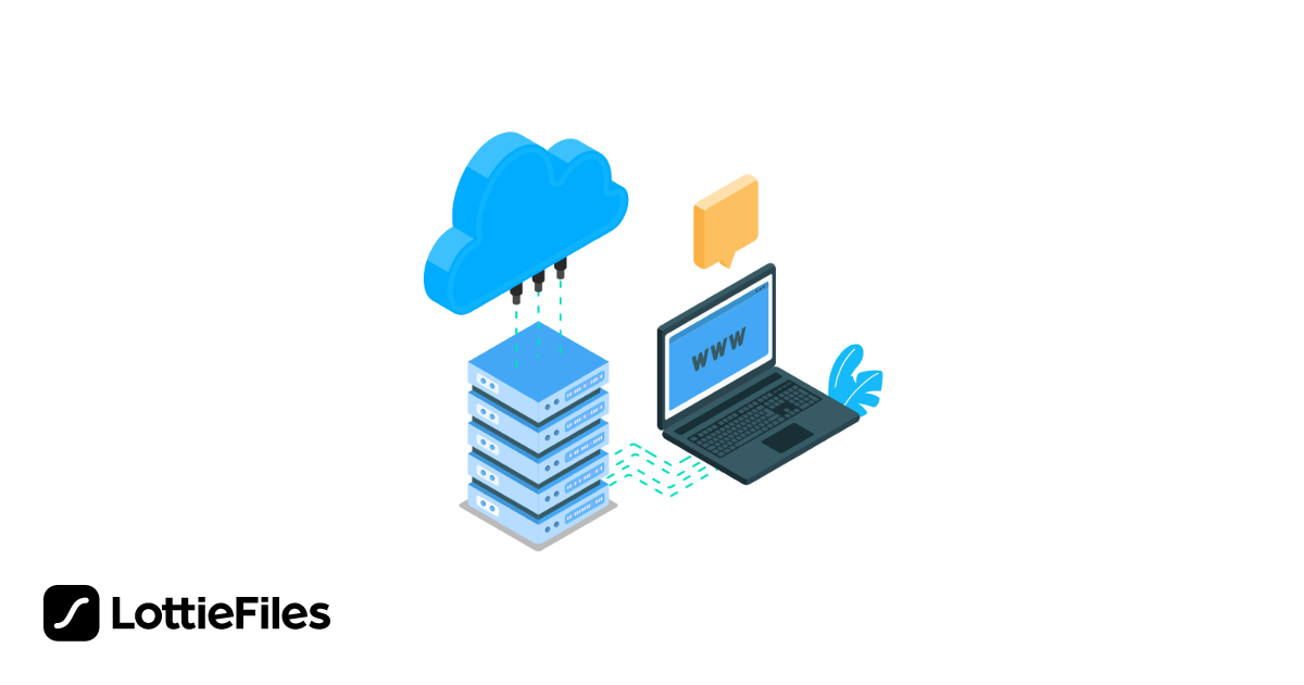 Free Cloud Server Backup System Animation by Tanjil Mahmud | LottieFiles