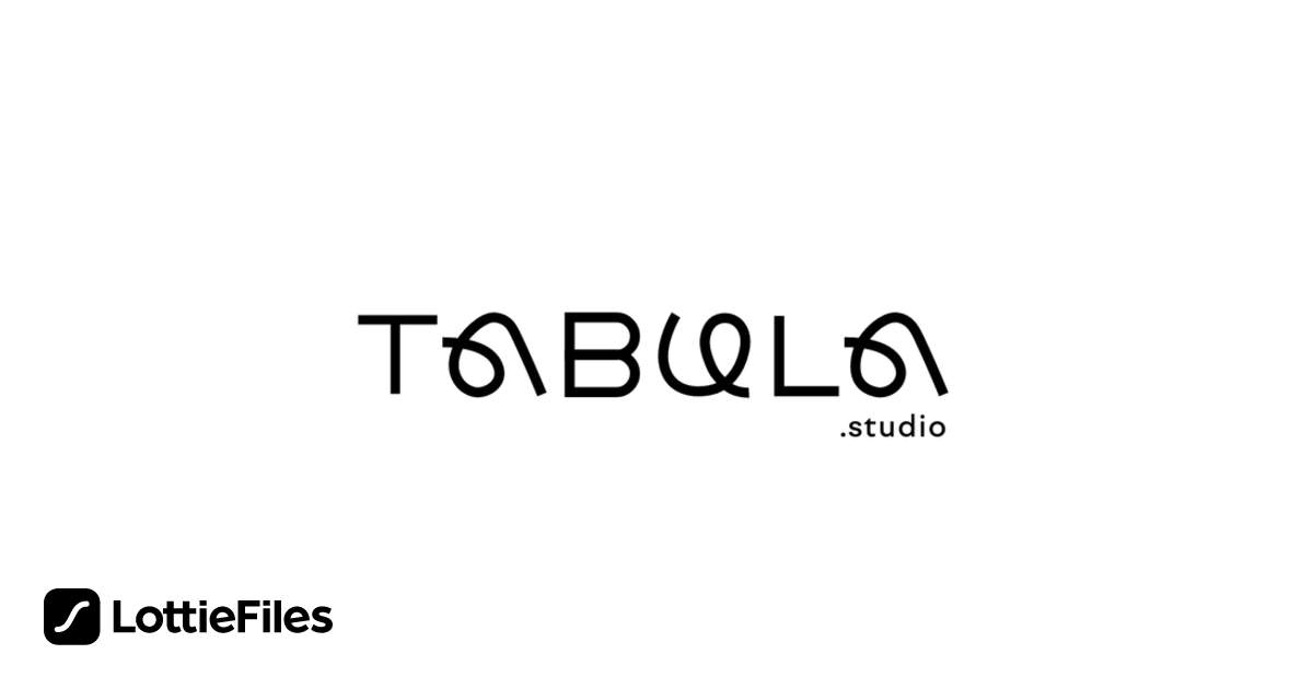 Free logo tabula Animation by Kitxune | LottieFiles