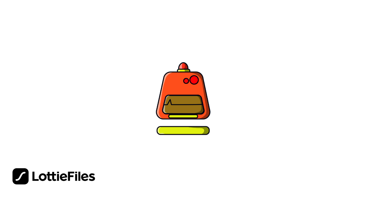 Free Square Robot Animation by Studio | LottieFiles