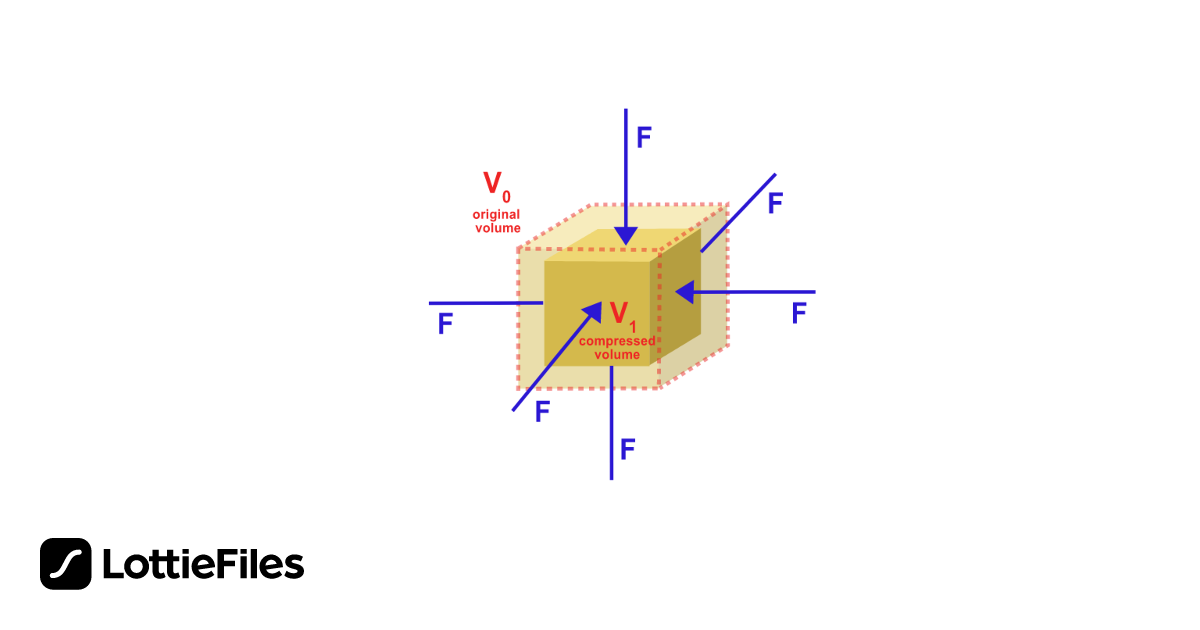 Free Bulk modulus Animation by Joana Barreira | LottieFiles