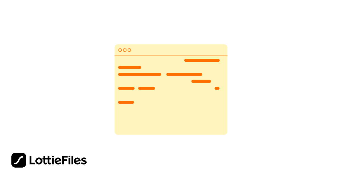 Free coding Animation by Miladi | LottieFiles