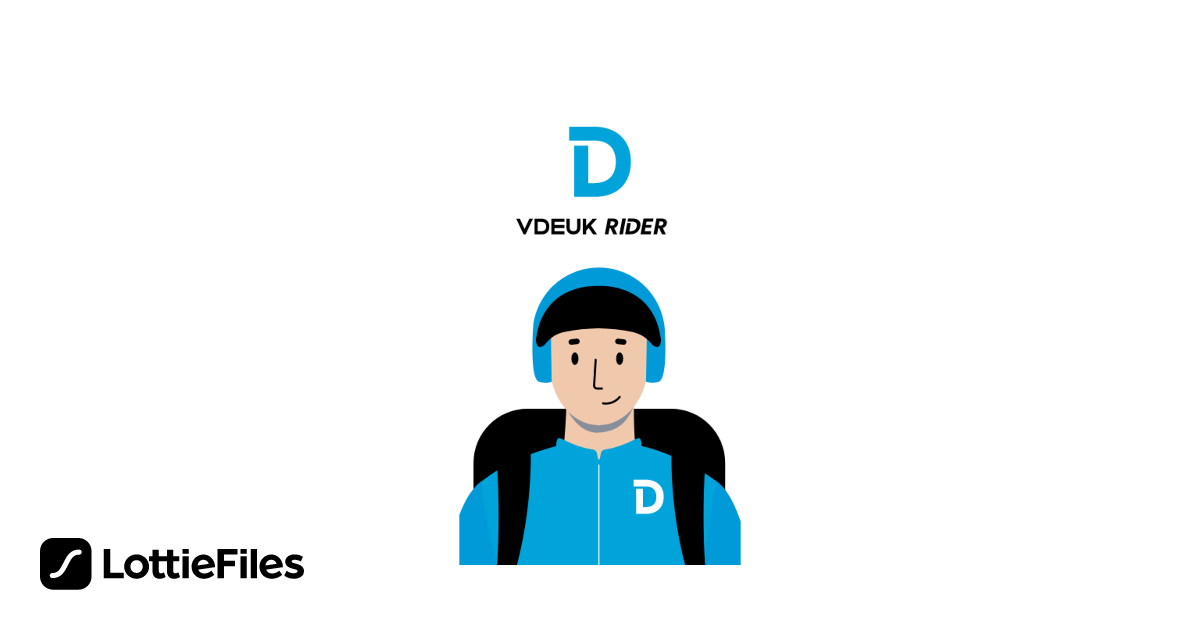 Free VDEUK Rider Splash Animation by Pech Visoth | LottieFiles