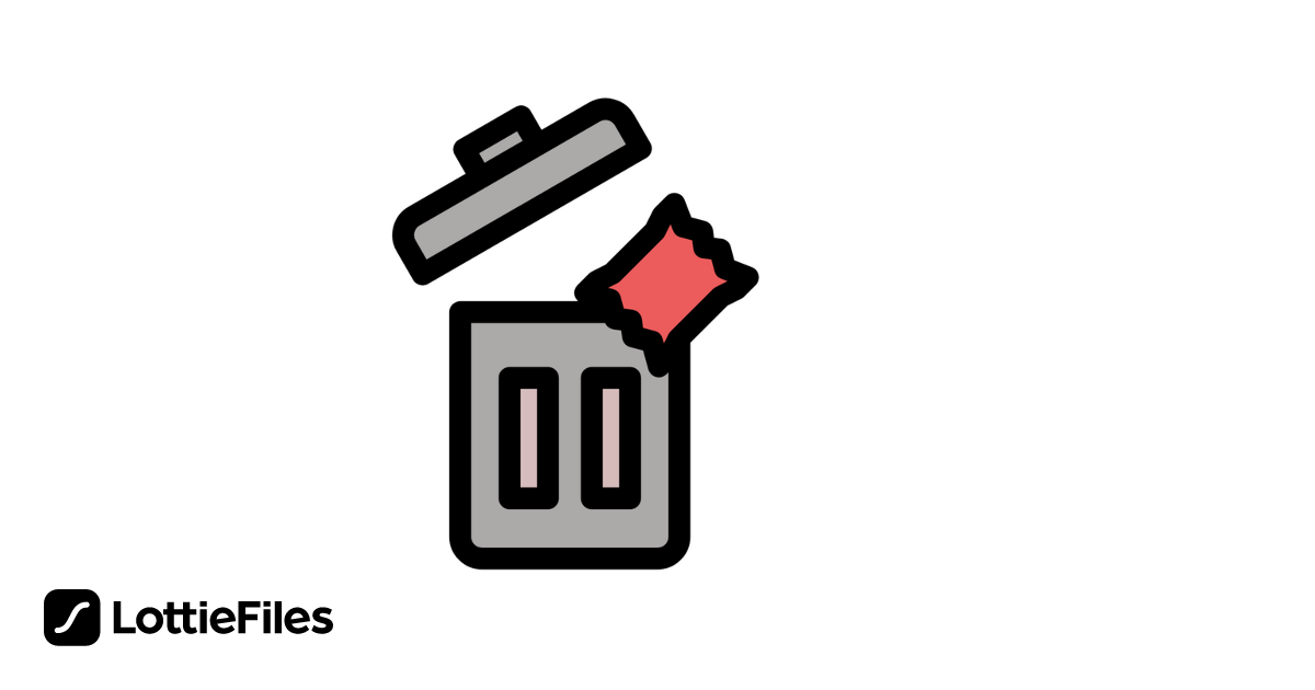 Free Garbage Animation by Arif | LottieFiles