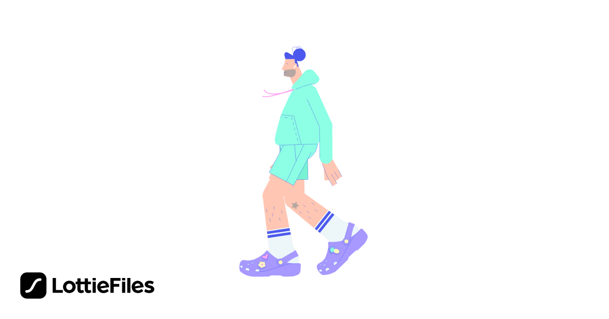 Free Walk cycle Animation by Rasa p | LottieFiles