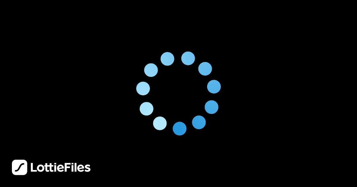 Free Circular Loading Bar Animation by Josh Wood | LottieFiles