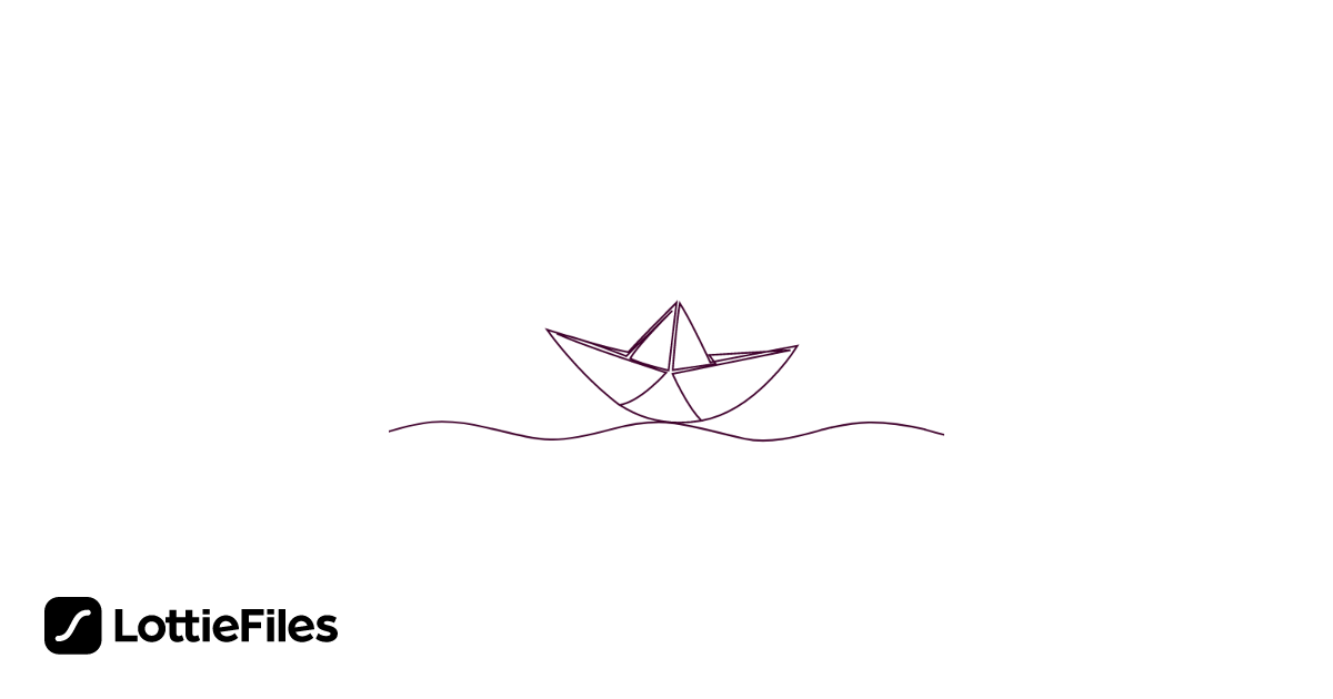 Free Boat drifting Animation by Sonia | LottieFiles