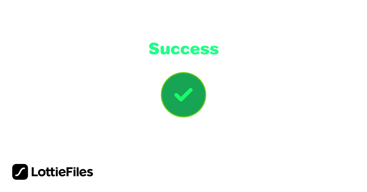 Free Teal Green Success Checked Animation by Jan R.R. at HALLO App | LottieFiles