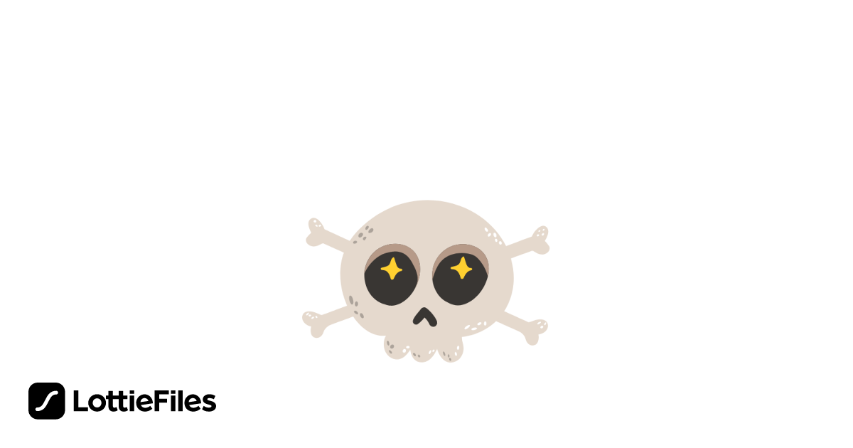 Free Skull Animation by Margarita | LottieFiles