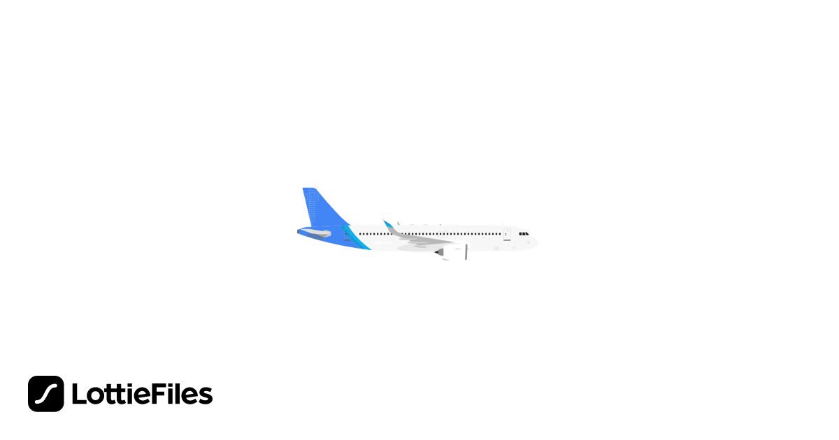 Free Loading plane Animation by THIS IZPRINCEDEV | LottieFiles
