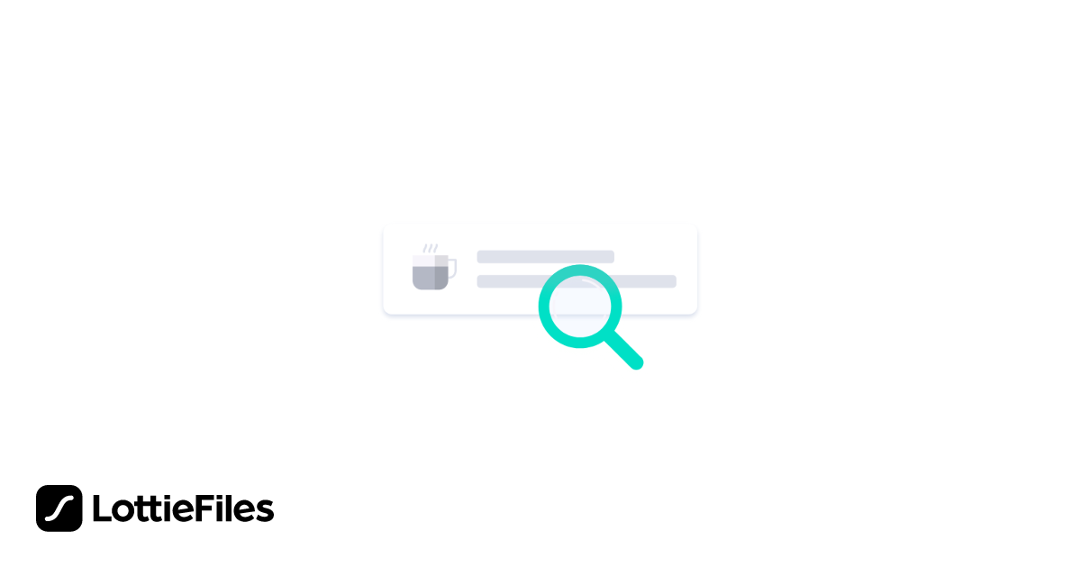 Free Search product Animation by RohitTripathi | LottieFiles