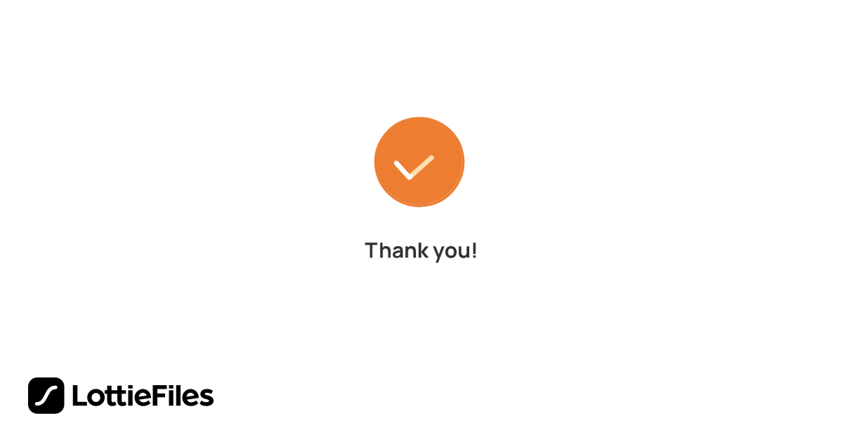 Free Thank You! Animation by Ali Zaid | LottieFiles