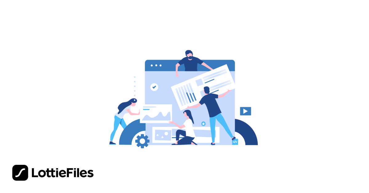 Free Teamwork Animation by Manuel Borrelli | LottieFiles