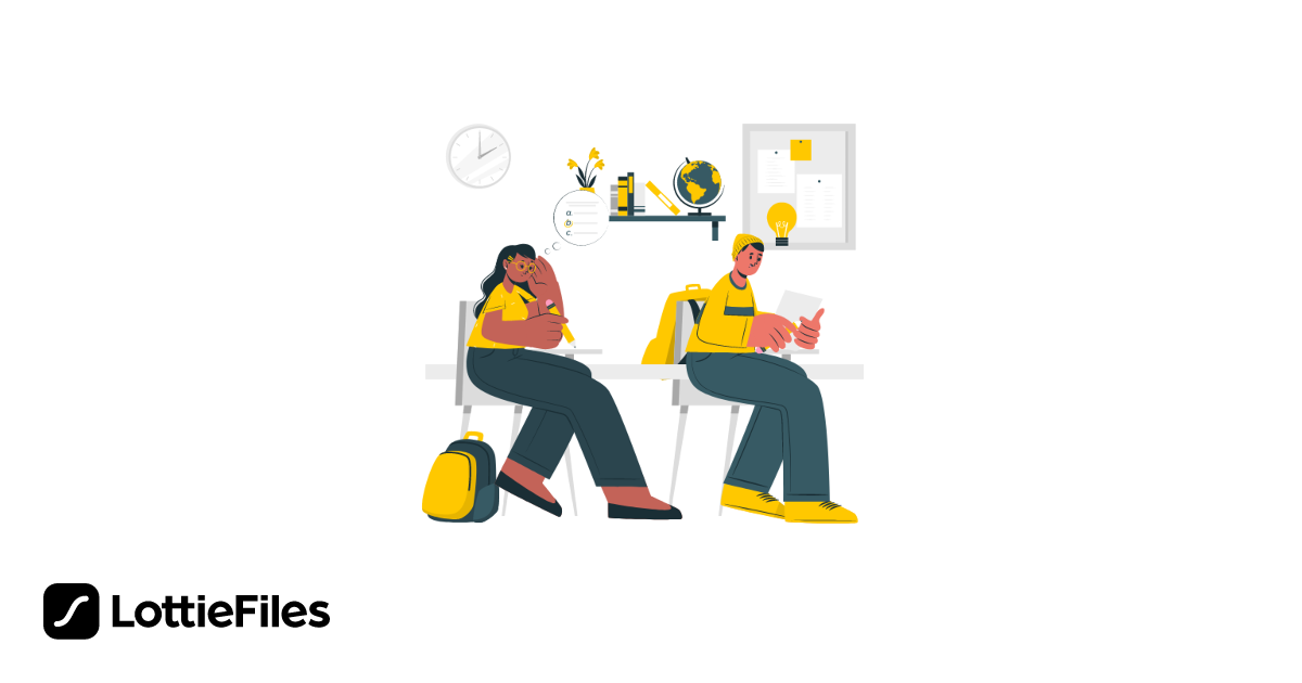 Free Class Test Animation by Boltbite | LottieFiles