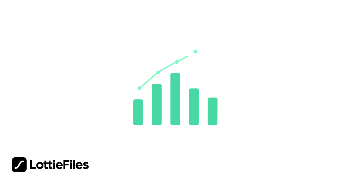 Free Green Graph Growing Animation by Ian Almeida | LottieFiles