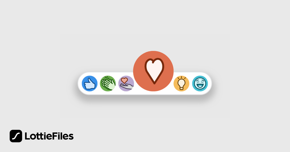 Free Linkedin Reactions Animation by Mau | LottieFiles