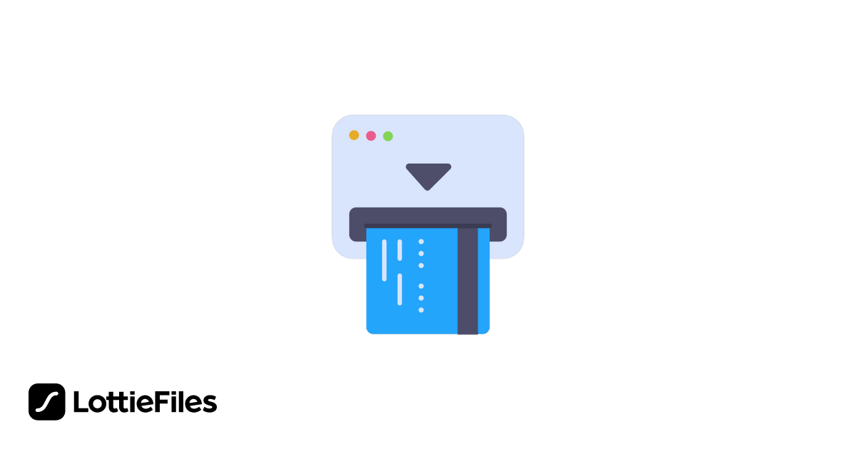 Free ATM Animation by Reyan | LottieFiles