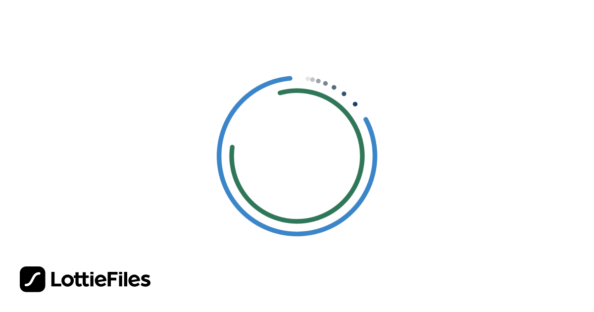 Free GD Loading Rings Animation by Glenn Robertson | LottieFiles