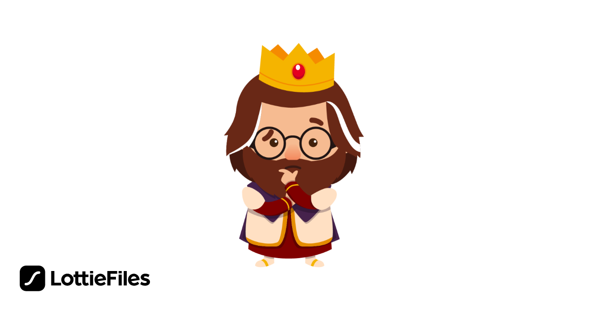 Free King Thinking Animation by Salman Ahmed | LottieFiles