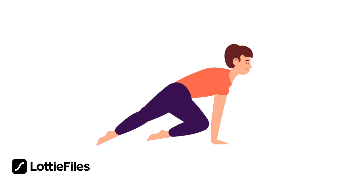 Free Beast Reach Yoga Animation by Zubia | LottieFiles