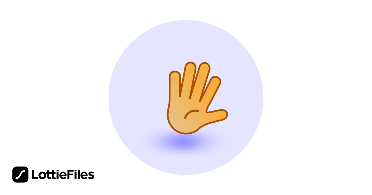 Free Waving Hand Animation by Rúnar Guðbjartsson II | LottieFiles