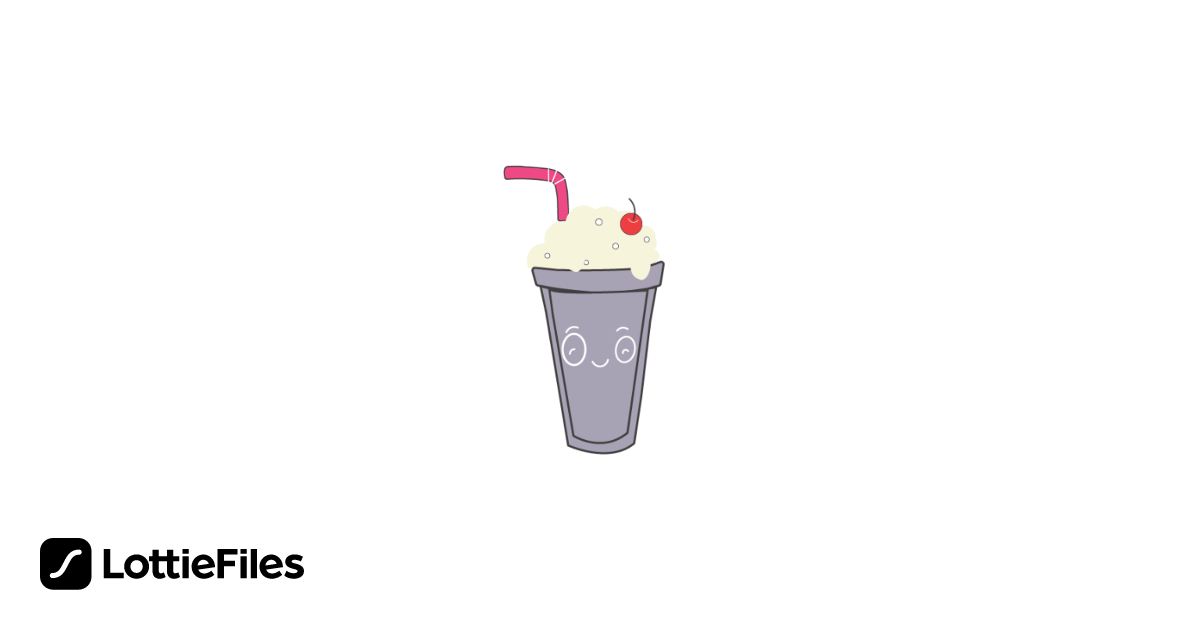 Free Milkshake Animation by Karthik Thammisetty | LottieFiles