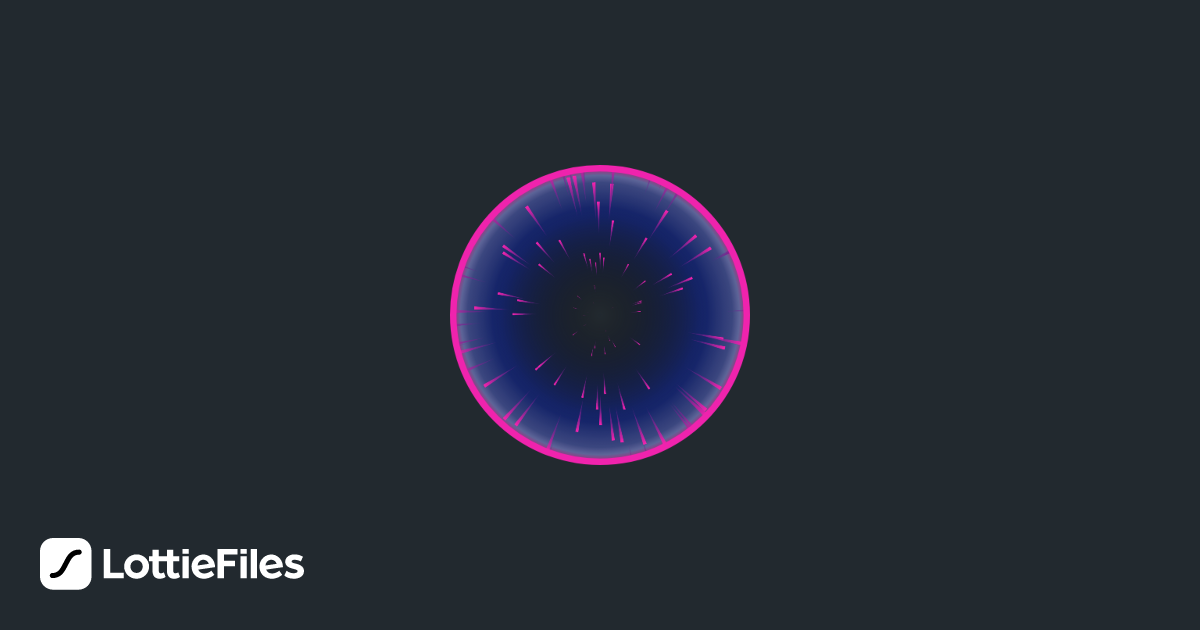 Free Warp Speed Ring Animation by Chris | LottieFiles