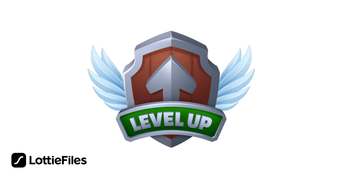 Free Level Up Badges Animation by Abdul Latif | LottieFiles