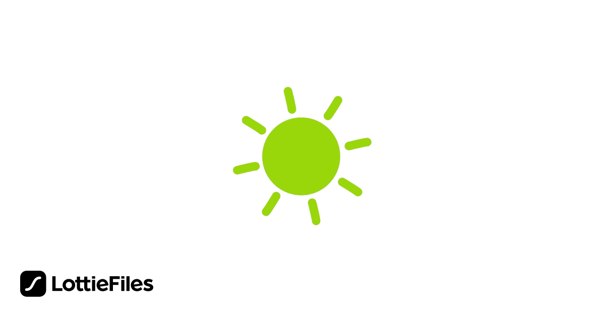 Free Sun Animation Animation by Priyanshu | LottieFiles