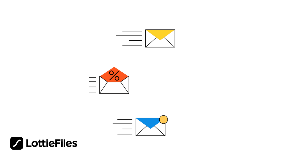 Free Messaging Lottie JSON animation Animation by Weblodge | LottieFiles