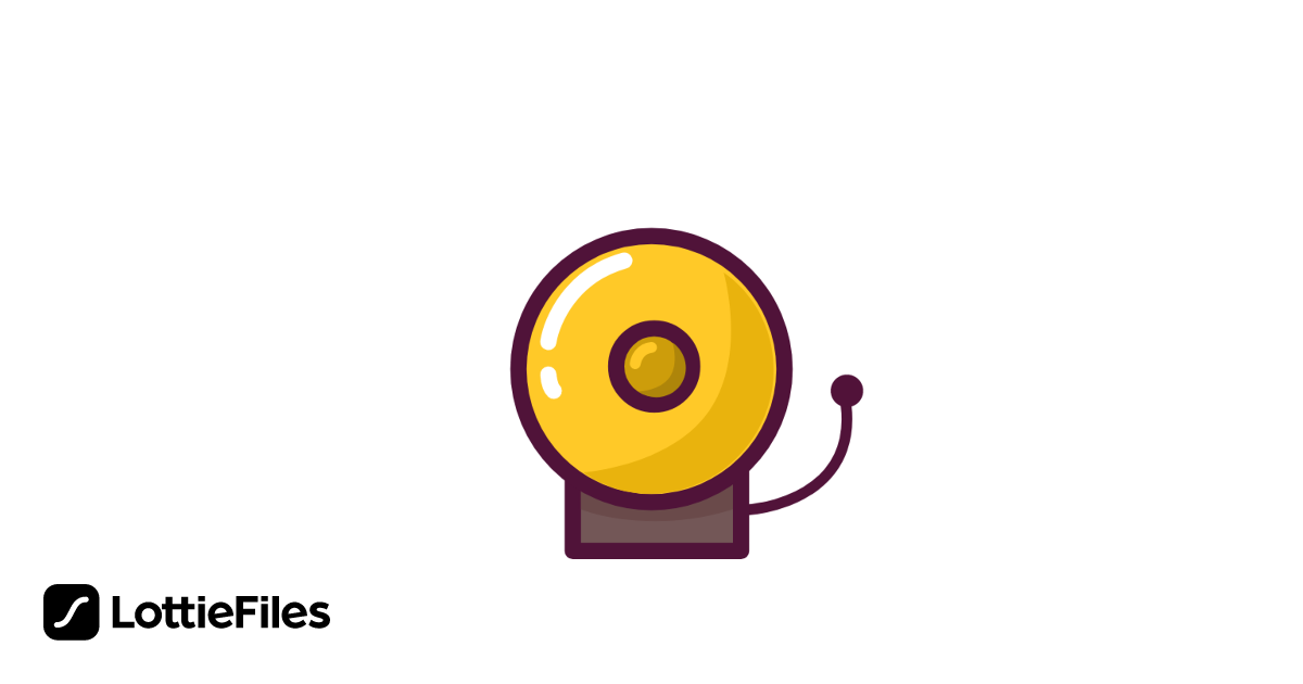 Free Buzzer Animation by Selva | LottieFiles