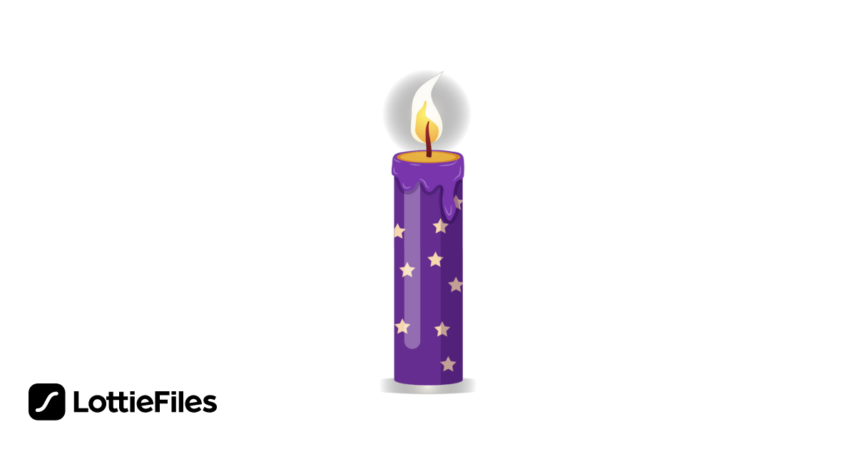 Free candle Animation by Maryl Mae | LottieFiles