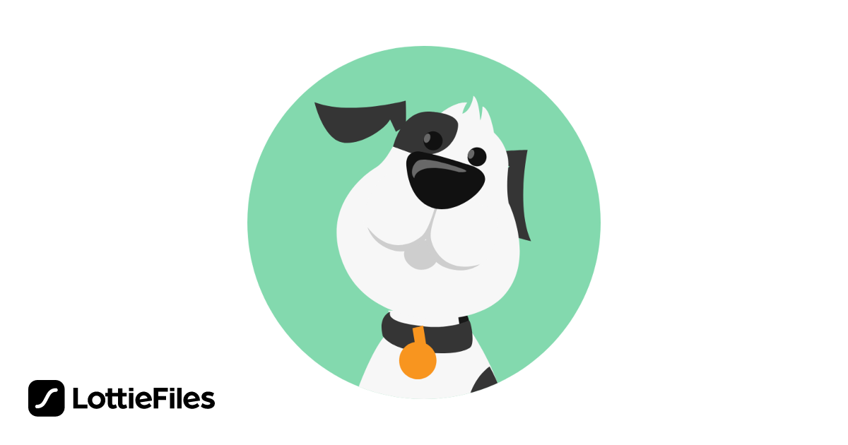 Free dog avatar Animation by Adam Roxas | LottieFiles