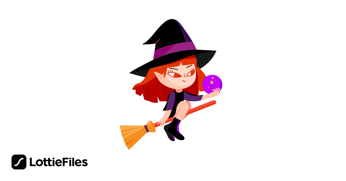 Free Witch Animation by Jerio | LottieFiles