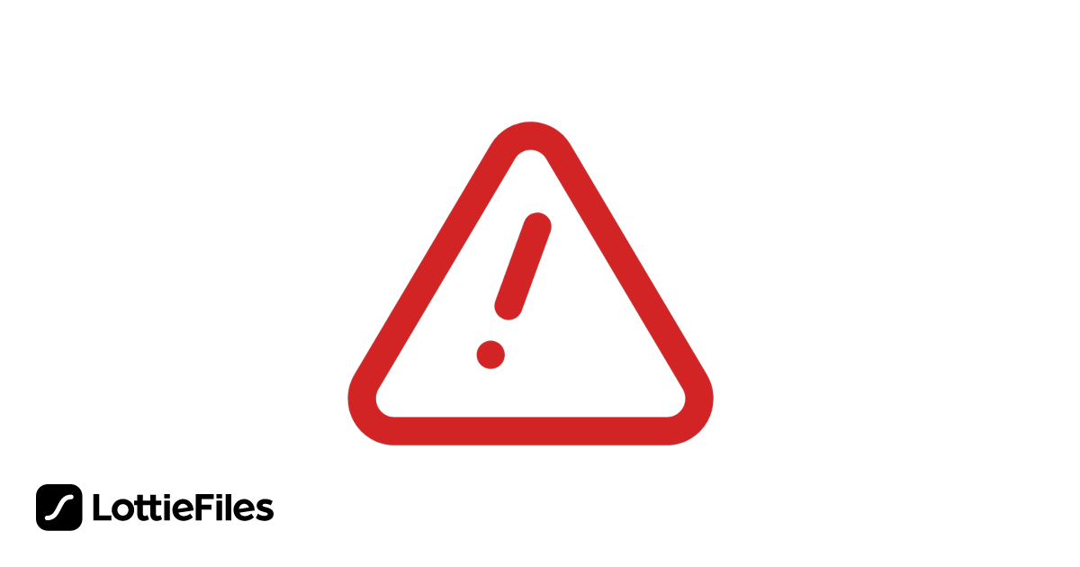 Free alert Animation by designer | LottieFiles