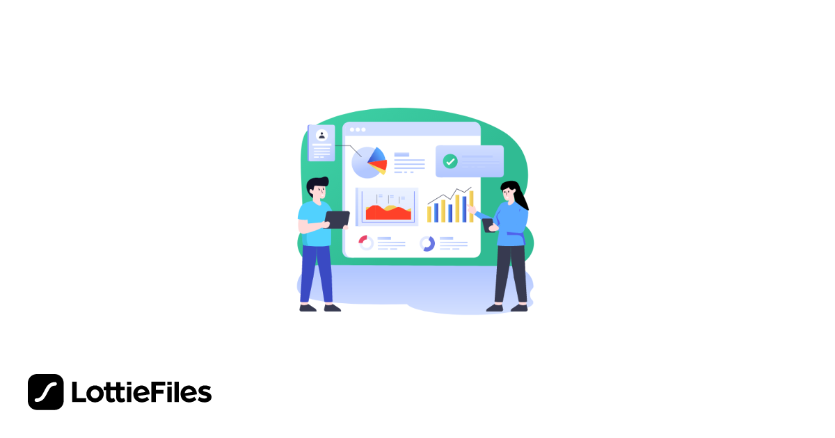 Free Data Analytics Animation by Smashing Stocks | LottieFiles