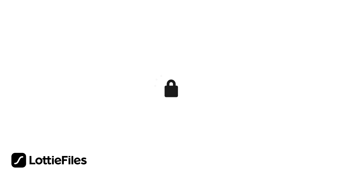 Free Lock Animation by Eddy Gann | LottieFiles