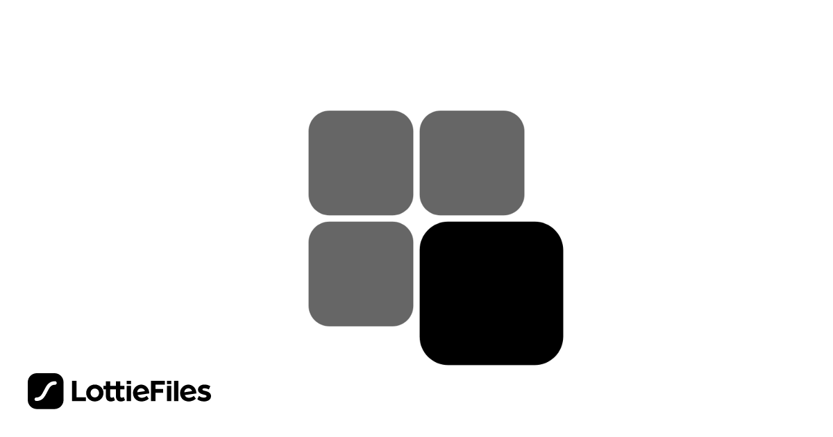 Free Loading Squares Animation by Jakub Holub | LottieFiles