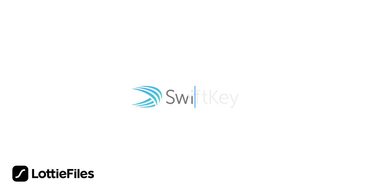 Free SwiftKey logo Animation by Joe Woodward | LottieFiles