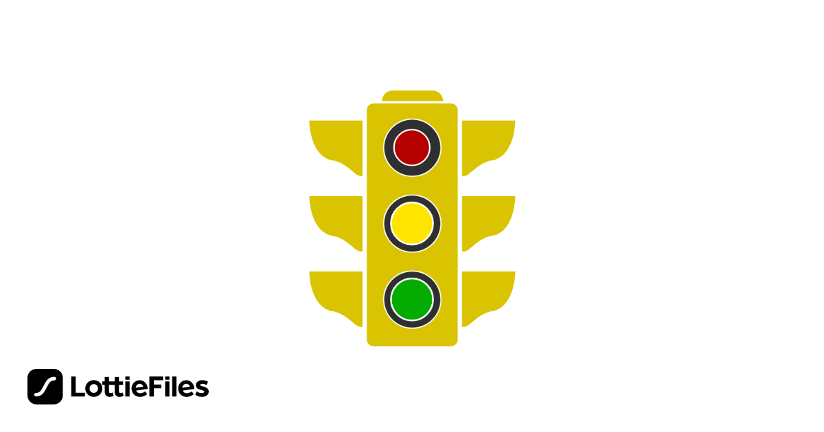 Free Traffic Light Animation by Carlos Burko | LottieFiles