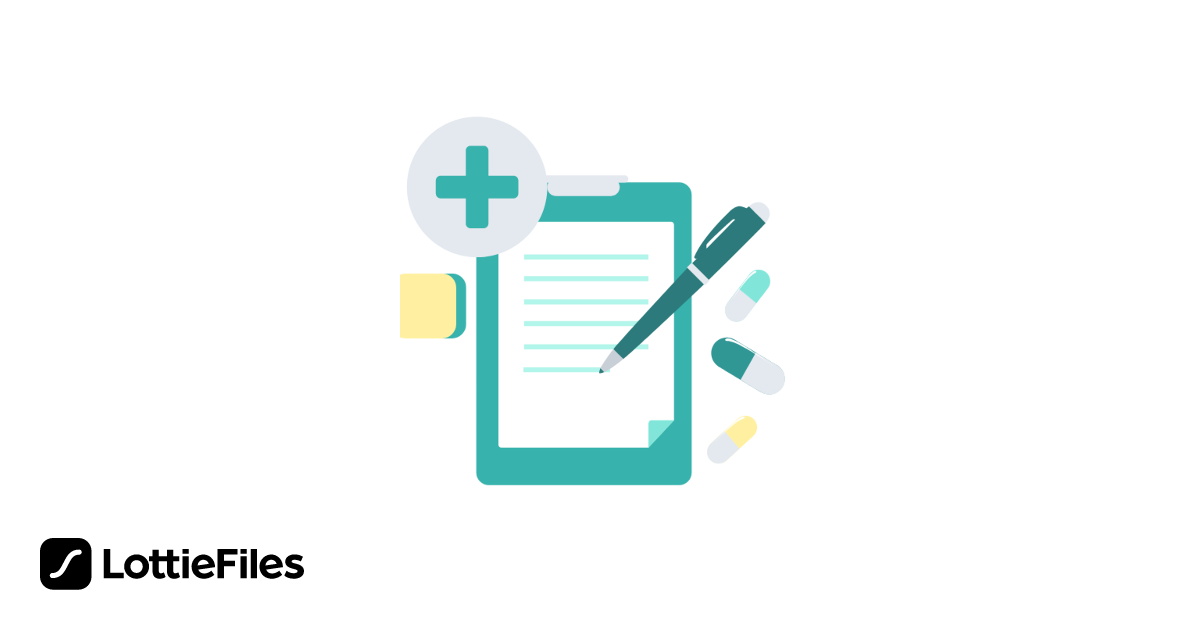Free Prescription Animation by Aline Moraes | LottieFiles