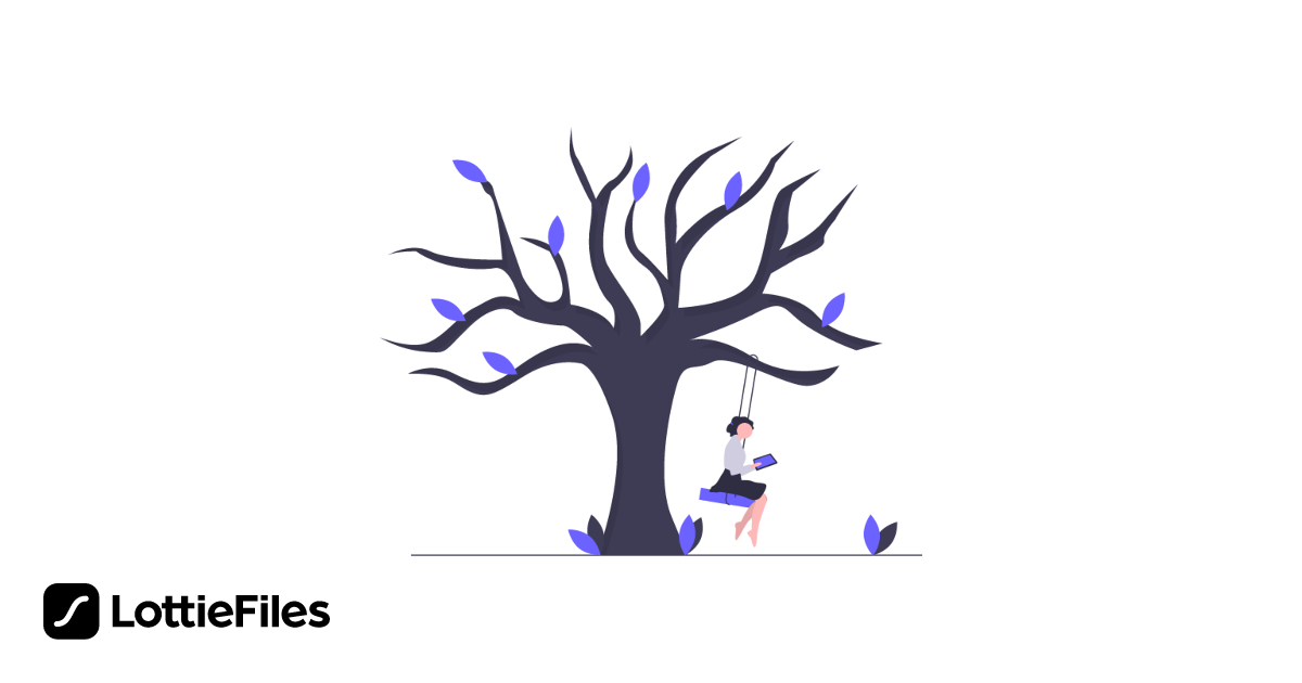 Free Tree Swing Animation by Amos Gyamfi | LottieFiles