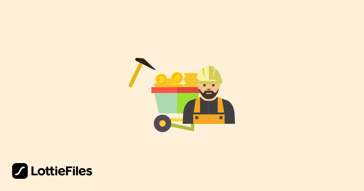 Free mine worker Animation by DCE | LottieFiles